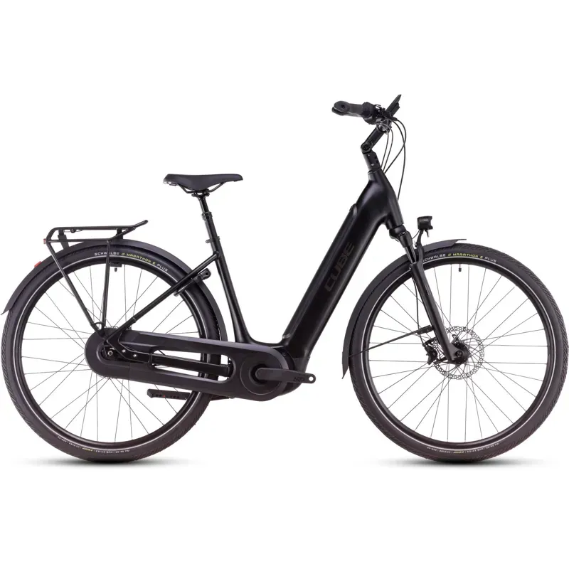 Cube Supreme Hybrid Comfort SLX 625 EE Electric Bike in Black 202